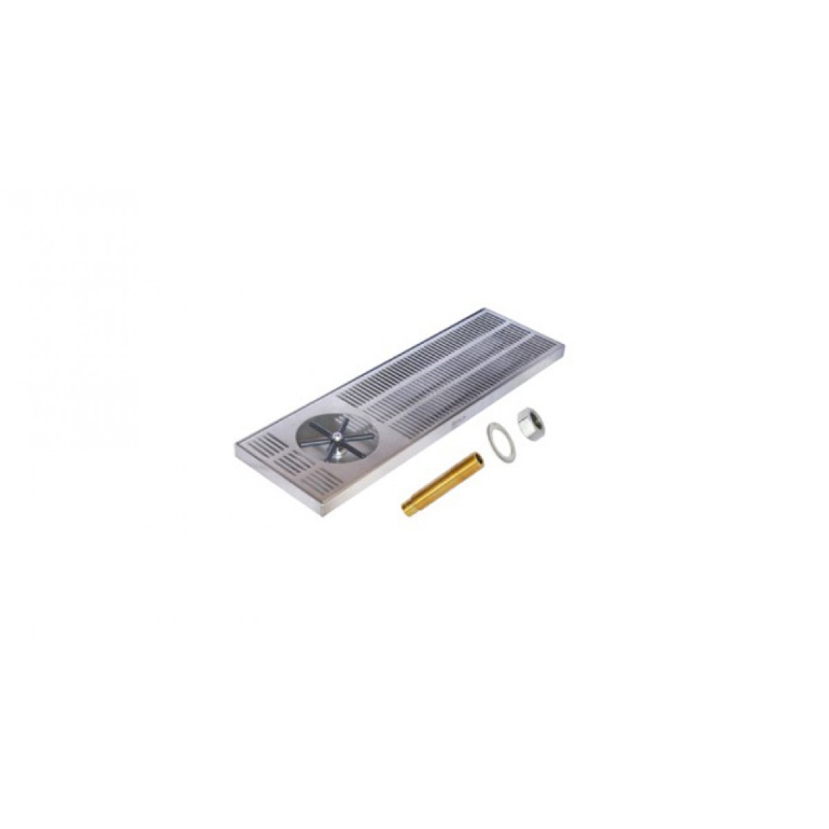 Side Spray Glass Rinser Tray 45″ X 7″ X 7/8″