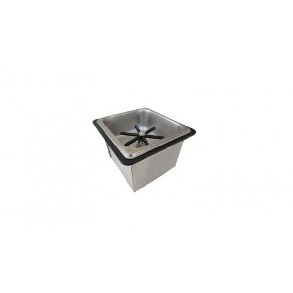 Counter Top Frothing Pitcher Rinser 6" x 5.5"x4.5"